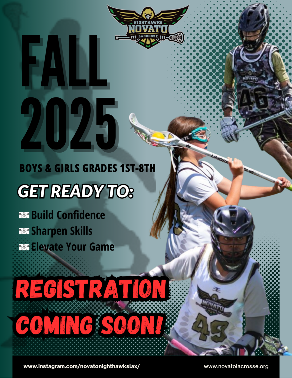 Fall 2025 - Novato Lacrosse Club